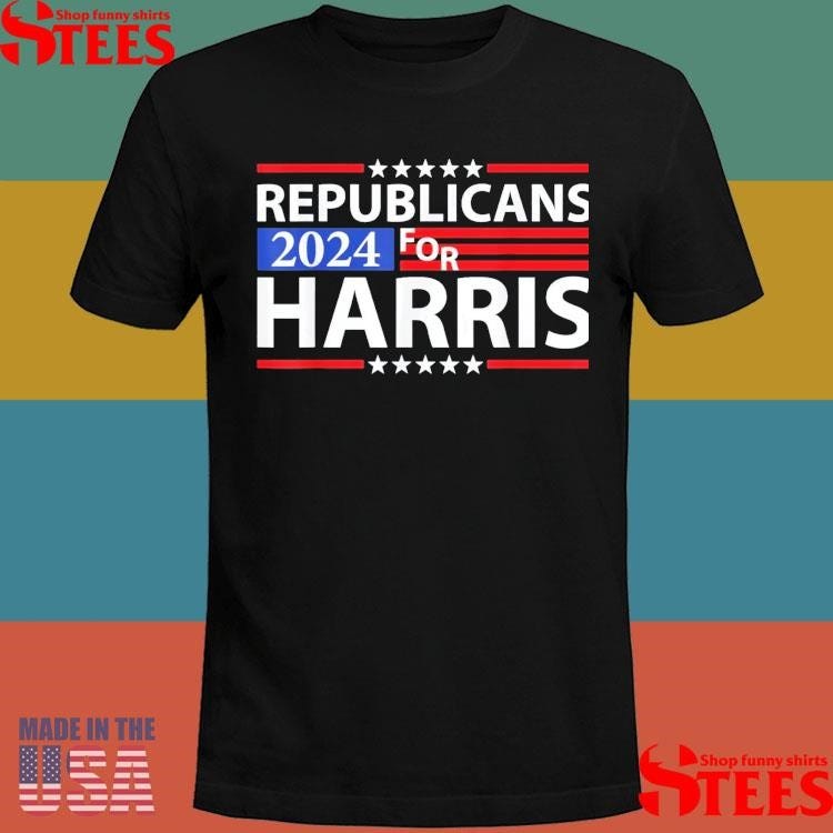 Official Republicans For Kamala Harris President Election 2024 Shirt ...