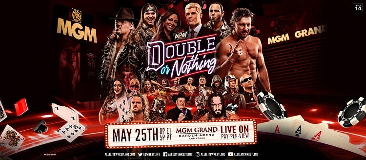 WRESTLING🔴 CHRIS JERICHO VS KENNY OMEGA Live Stream @AEW Double or Nothing 2019 |En vivo | Full ...