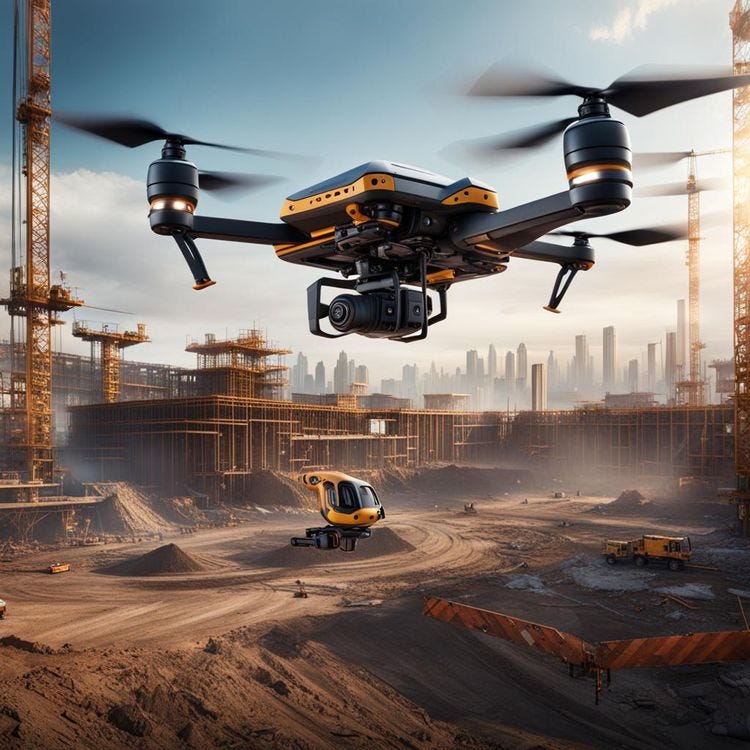 Drone's Use and Impact in Construction | by Olutobi Adejobi | Medium