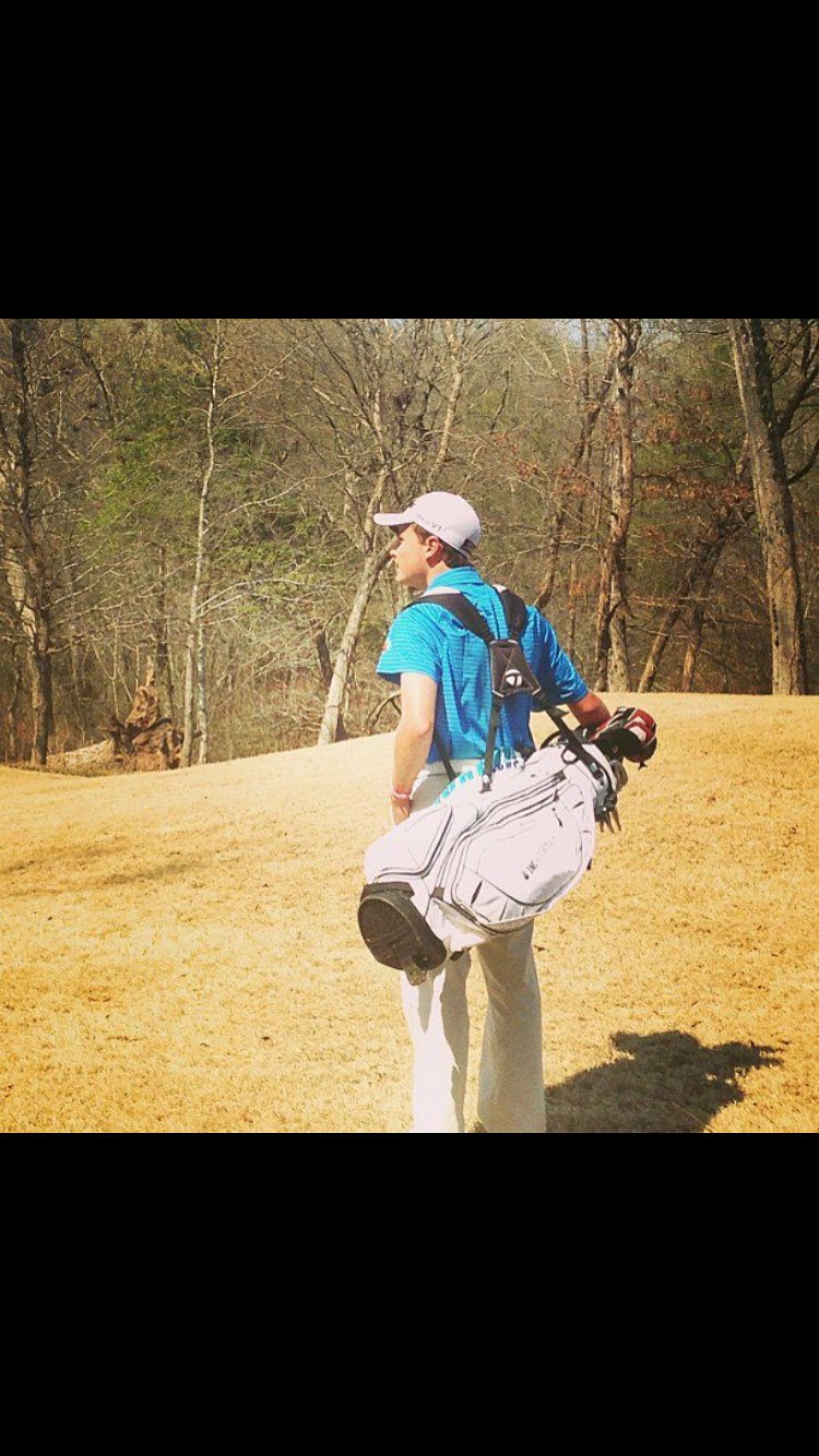 This a picture of me playing in a golf tournament 3 years ago in Auburn ...