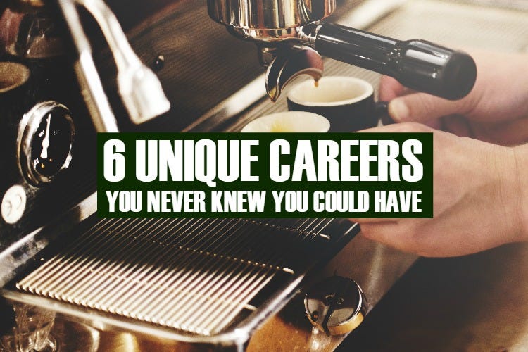 6 Unique Careers You Never Knew You Could Have | by The Everyday ...