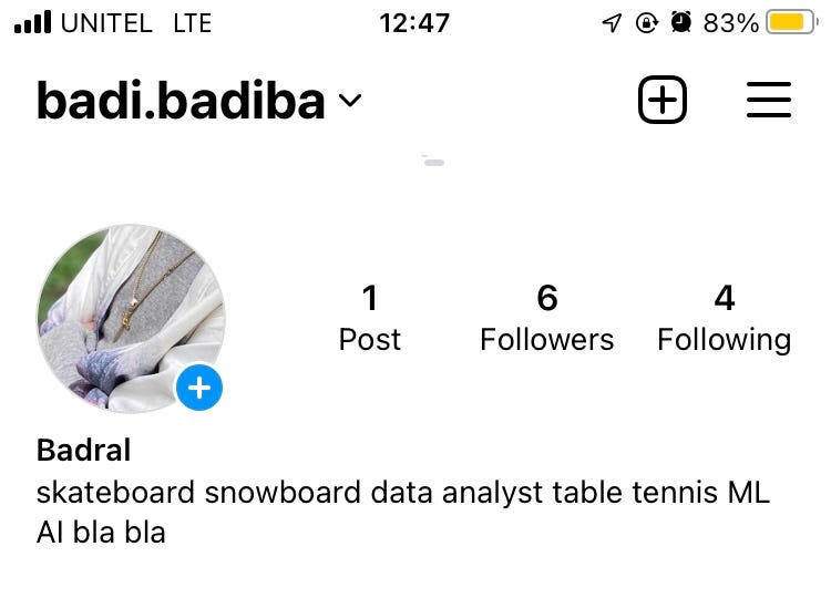 Миний ертөнцөөр танилцах гэж буй таньд. - Badral Baadii - Medium