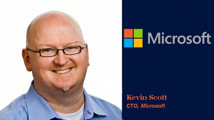 Microsoft appoints ex-LinkedIn Kevin Scott as new CTO | by Techseen ...