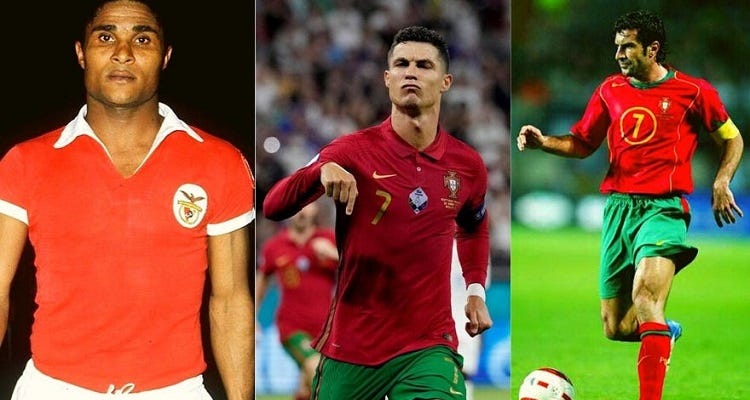 Who are the Top 6 Best Portuguese Soccer Players Ever? | by ...