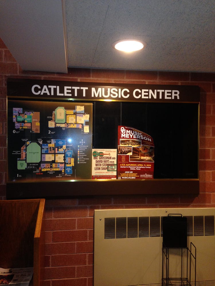 Map of Catlett Music Center | by Concert & Symphony | Medium