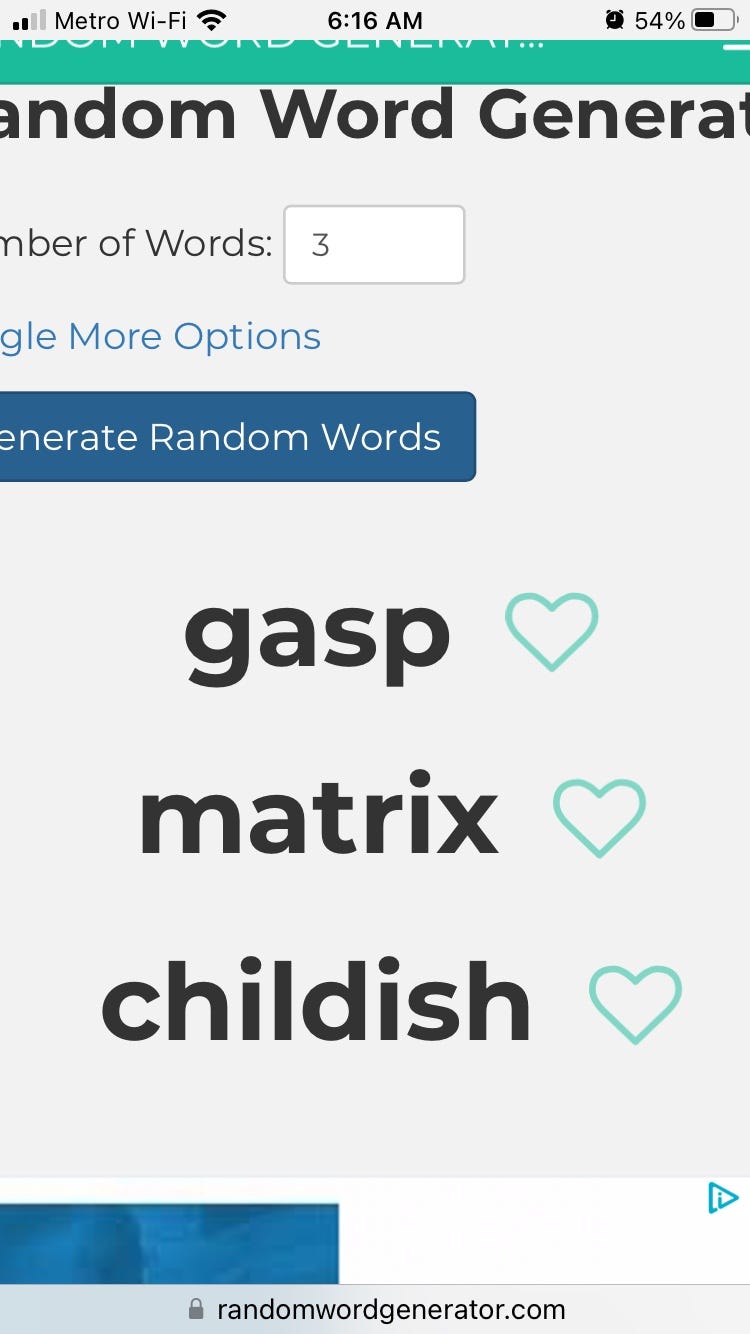 Experimental Words. Color by number and public eyes | by Block Wife ...