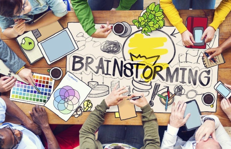 We love brainstorming. Brainstorming is made to find best… | by Basak ...