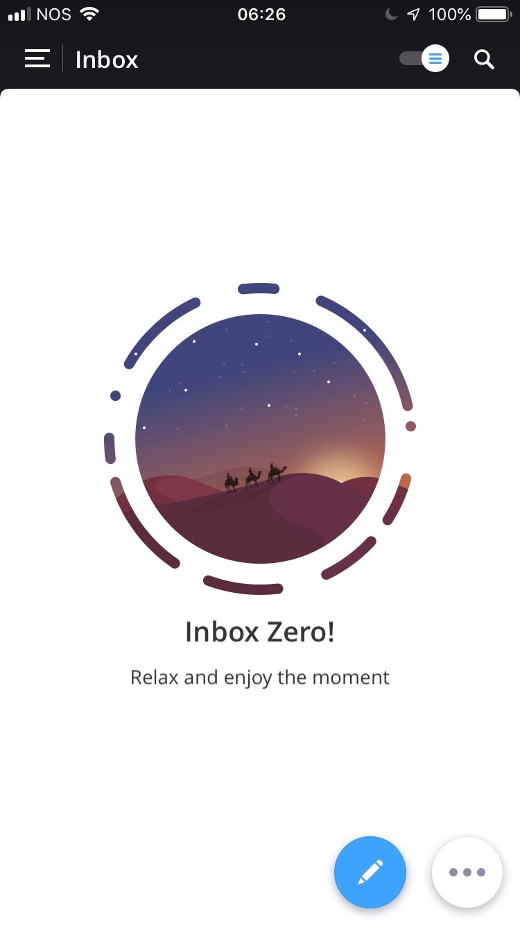 Join the Inbox Zero Movement. I have 6 email accounts and two of the ...