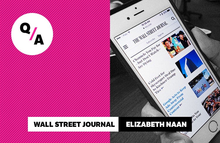 What I read: Elizabeth Nann of The Wall Street Journal | by Vision ...