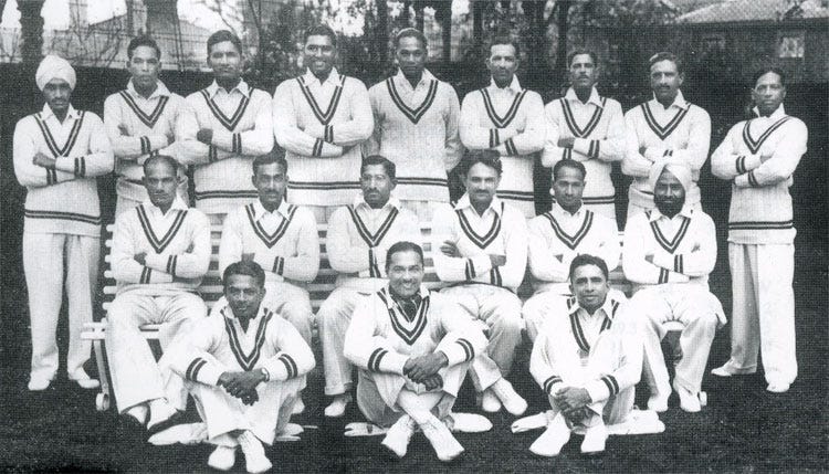 The Dawn of an Empire: India’s Historic Test Debut at Lord’s, 1932 | by ...