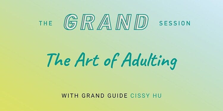 The Art of Adulting. Learning to navigate adulthood with The… | by Cissy Hu | LifeClub | Medium