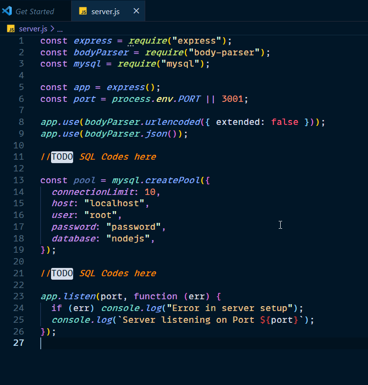 How to connect Nodejs-MySQL crud on Plesk Obsidian Web Admin | by ...