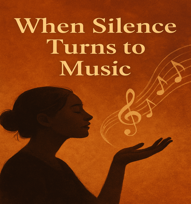When Silence Turns to Music: Finding Peace in Stillness | by Dr ...