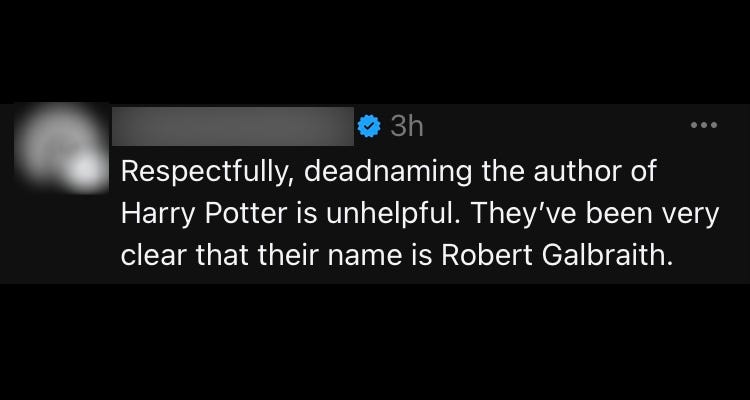 Lost In Transition: Respectfully, Your Deadnaming Joke Isn’t As Clever ...
