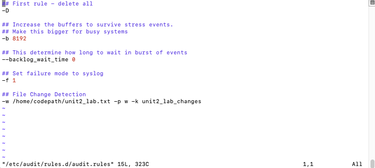 Monitoring File Changes with Linux Auditd: My Second CodePath Cybersecurity Project | by Mateo ...