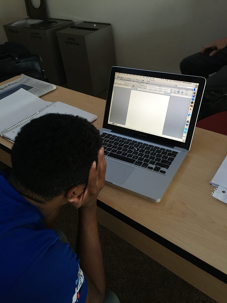 Wordless story COM 100. typing a paper and computer dies before… | by ...