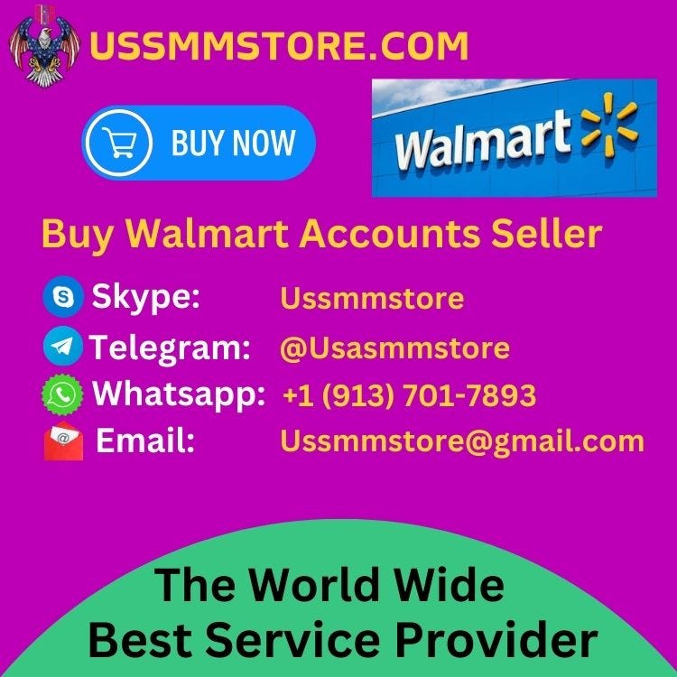 Walmart Account. Discover the ins and outs of managing… | by Buy ...