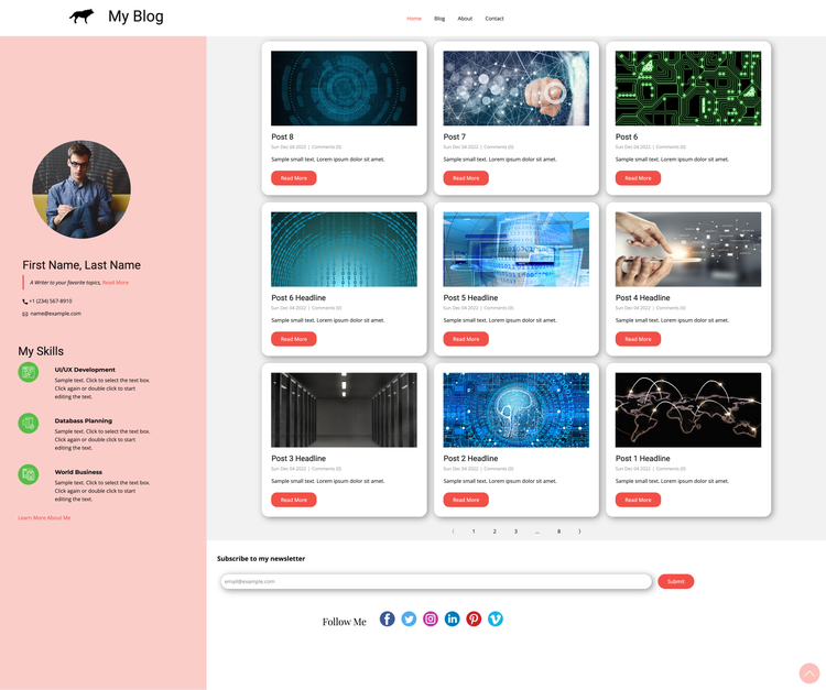 Html5 Template For Responsive Website | Geekatoms.com - Geek Atoms - Medium