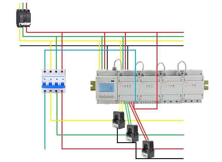 ACREL ADF400L series multi-channel energy meter, through the way of ...
