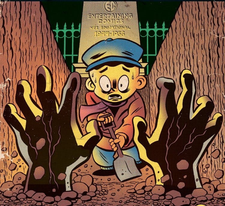 The hard-hitting comics horror of ‘Epitaphs from the Abyss’ and ‘Hello ...