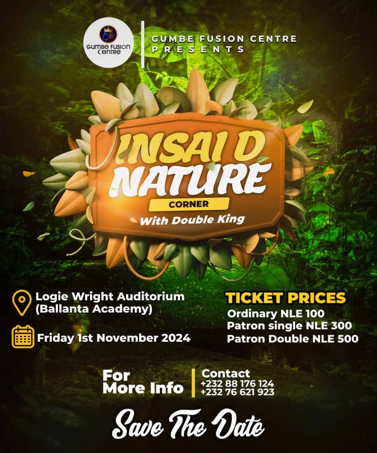 Gumbe Fusion Centre to Present Double King in ‘Insai D Nature Corner ...
