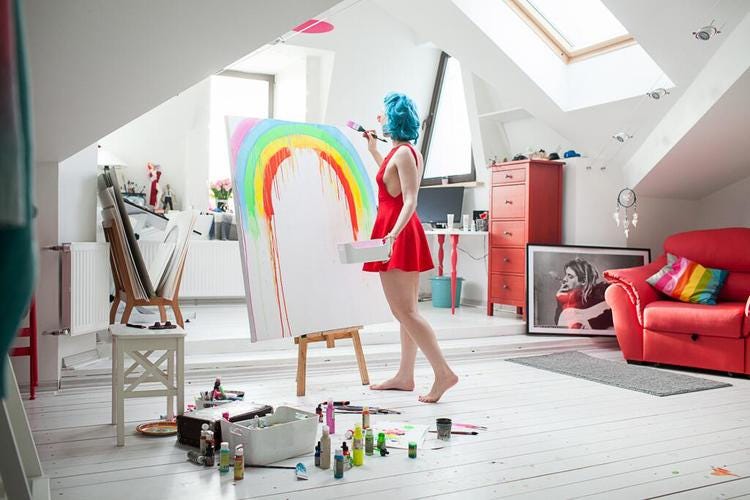 The Loft. The story of a painter and a writer and… | by Chris Tarello ...