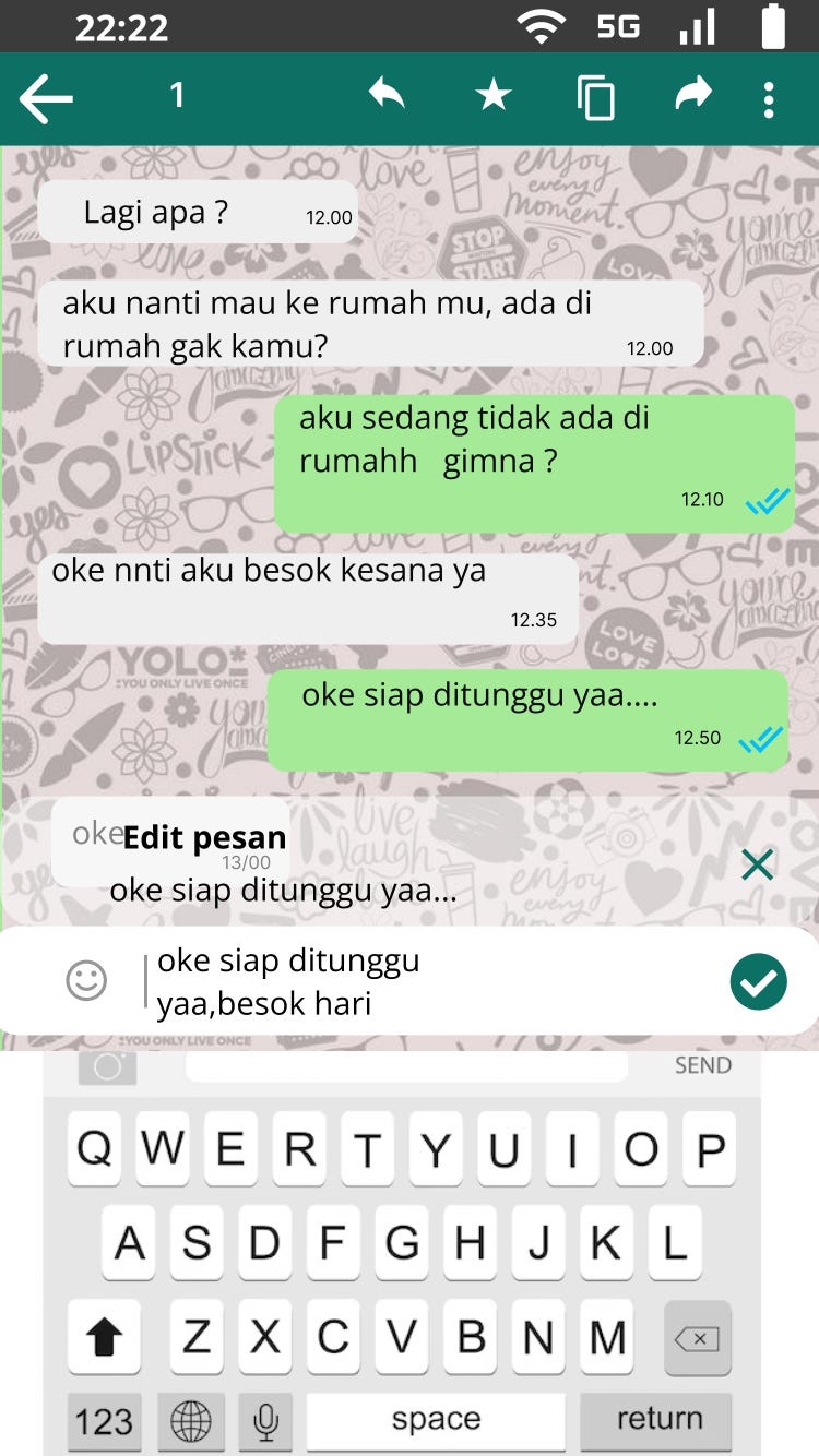 Case Study ( Edit Teks & Search ) pada aplikasi Whatsapp Redesign | by ...