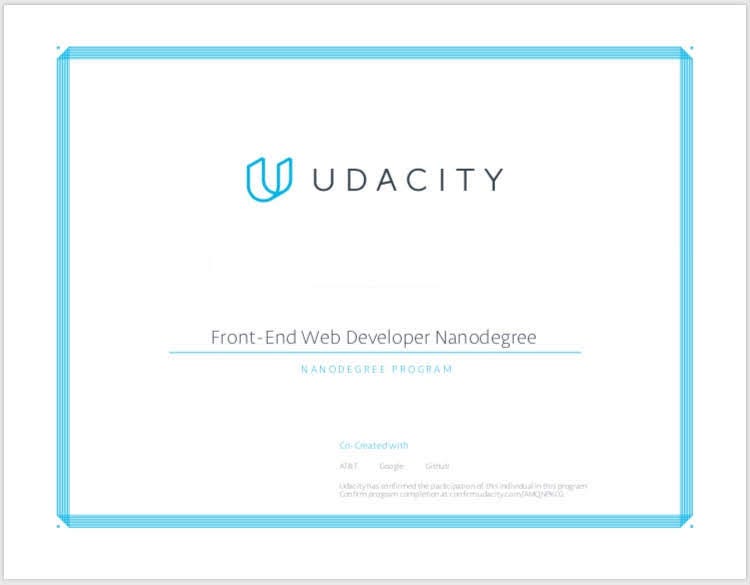 My Udacity Journey — Front-End Web Developer Nanodegree Scholarship | by Mallory Tompsett | Medium