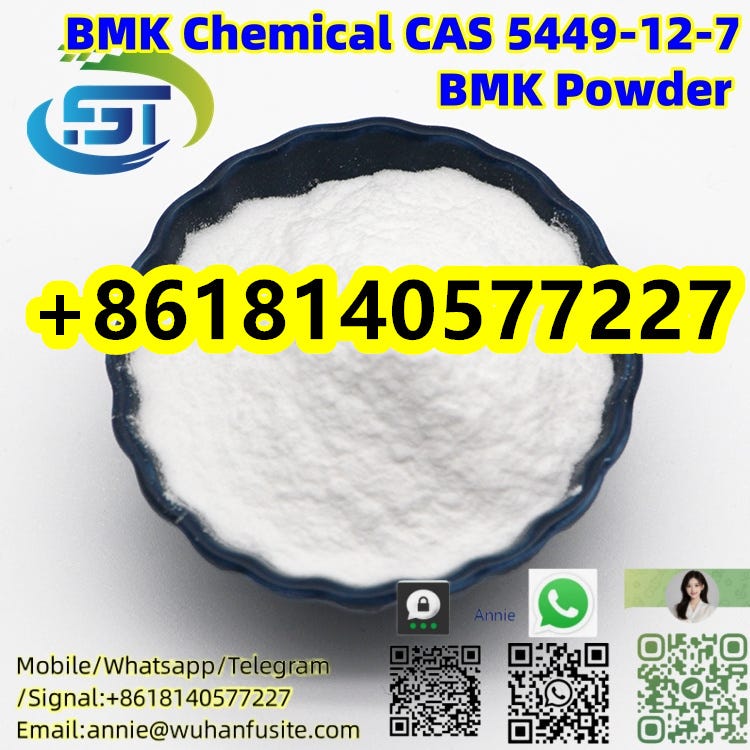 High Quality 25kg/drum BMK Glycidic Powder CAS 5449–12–7 BMK chemical ...