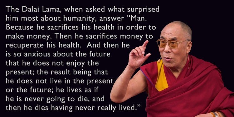 What the Dalai Lama didn’t know. In 1990, the story goes, the Dalai ...