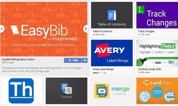 What is a Google Docs Add-on?. So you have tried the google office… | by Tyler Boucher | Medium