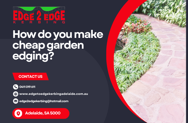 How do you make cheap garden edging? | Medium