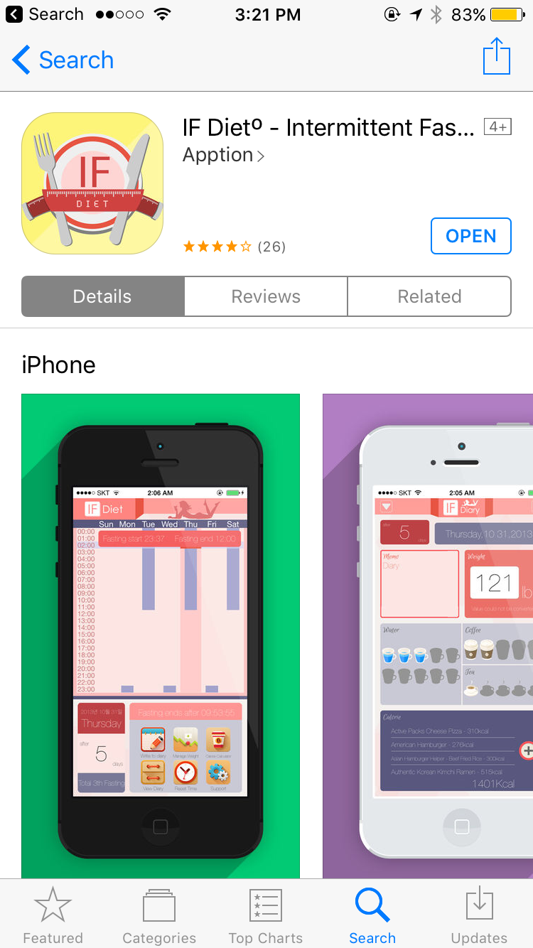 Intermittent fasting apps have a great ui ux | by Hoot Decentralized streaming iPhone app | Medium