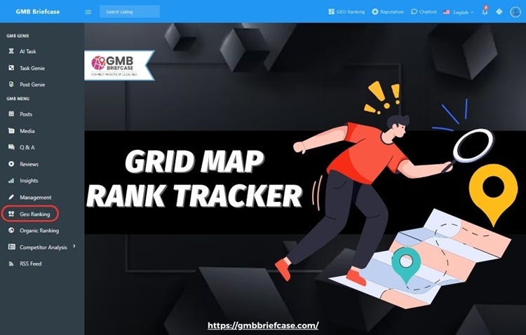 Maximize Your Local Visibility With Gbp Local Grid Map Rank Tracker By Gmb Briefcase Medium