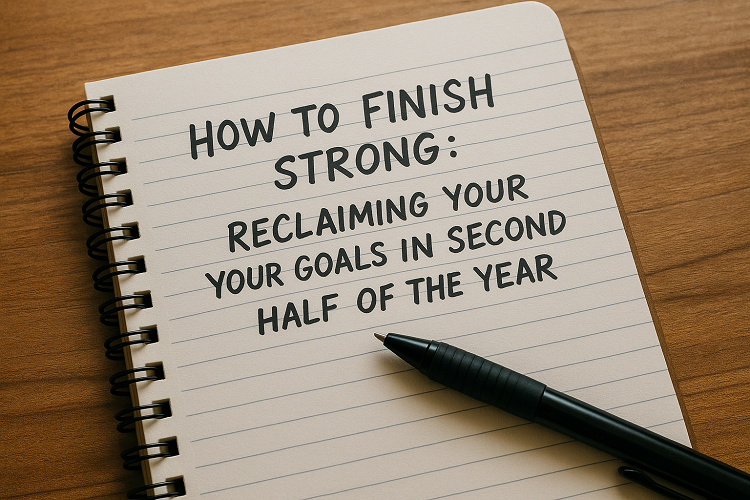 How to Finish Strong: Reclaiming Your Goals in the Second Half of the ...