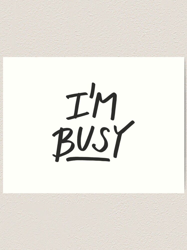 On being busy. Today I’m grateful for busyness. | by SheNomad | Medium
