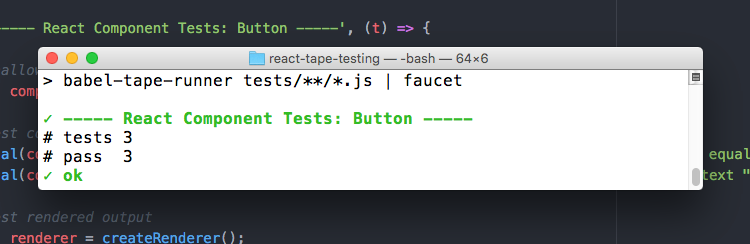 React Unit Testing with Tape. A tutorial to unit testing with Tape ...