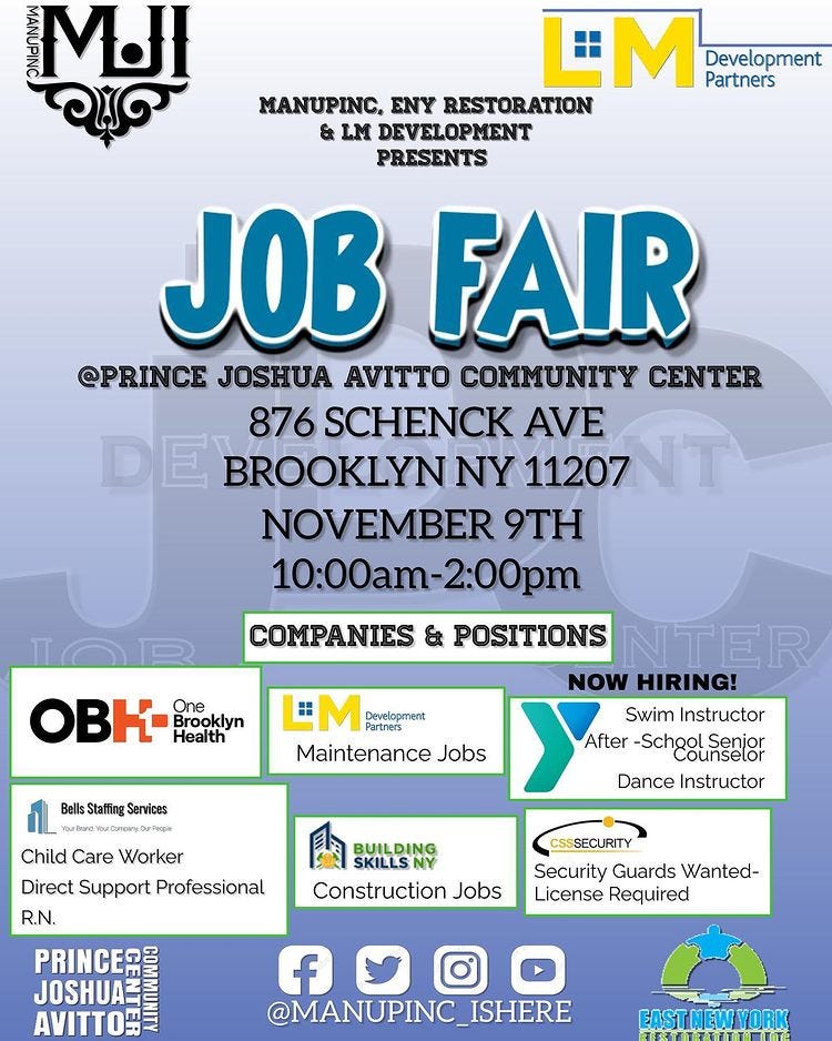 Man Up Hosting Brooklyn Job Fair - NeON Works - Medium