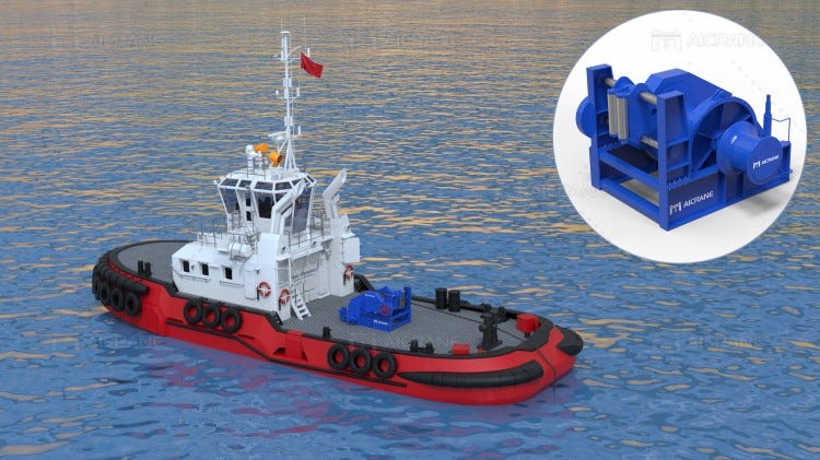 Marine Towing Winch: Powering Your Industrial Operations | by Aicrane ...