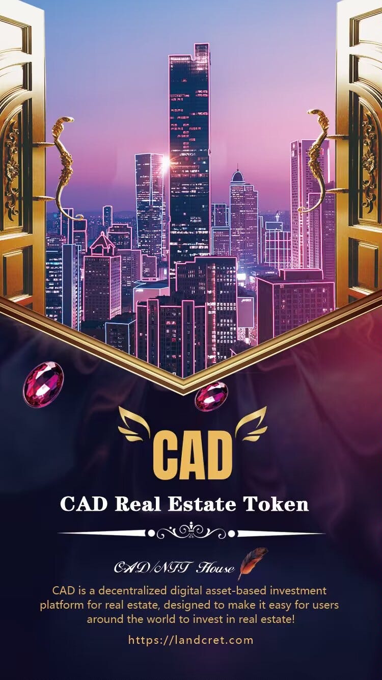 RWA (Real World Assets) | Through CAD platform/CAD NFT, you can invest ...