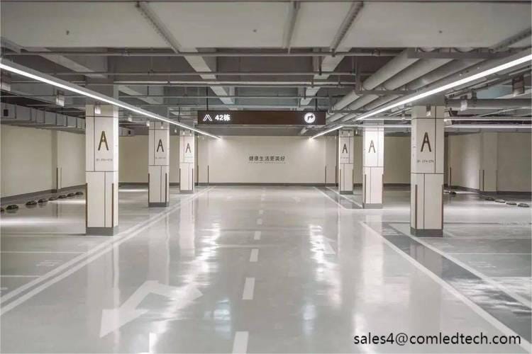 What are the advantages of sensor LED Linear Fixtures in parking lots ...
