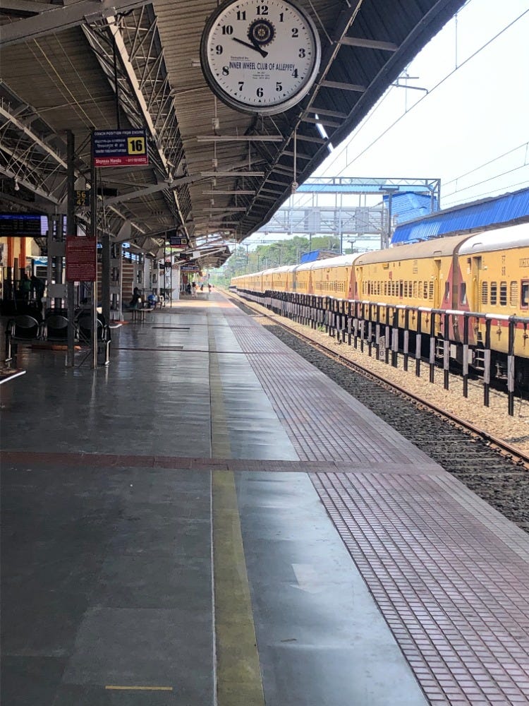 Ordinarily sitting on a train is an unremarkable event. | by Vicky ...