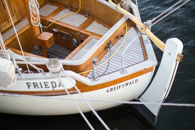 Rudderless Boat
