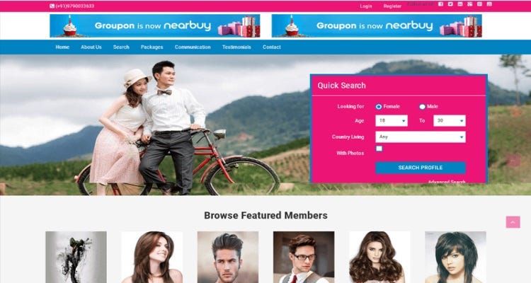 Dating Php Mysql Website