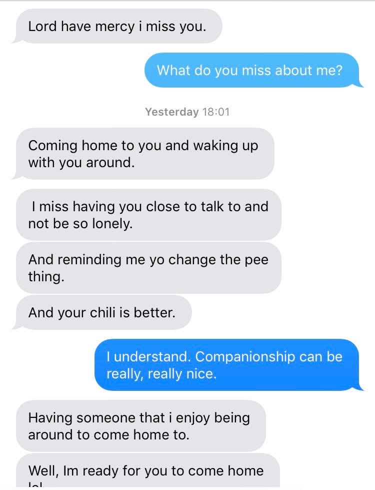 I Miss You Text Messages For Boyfriend
