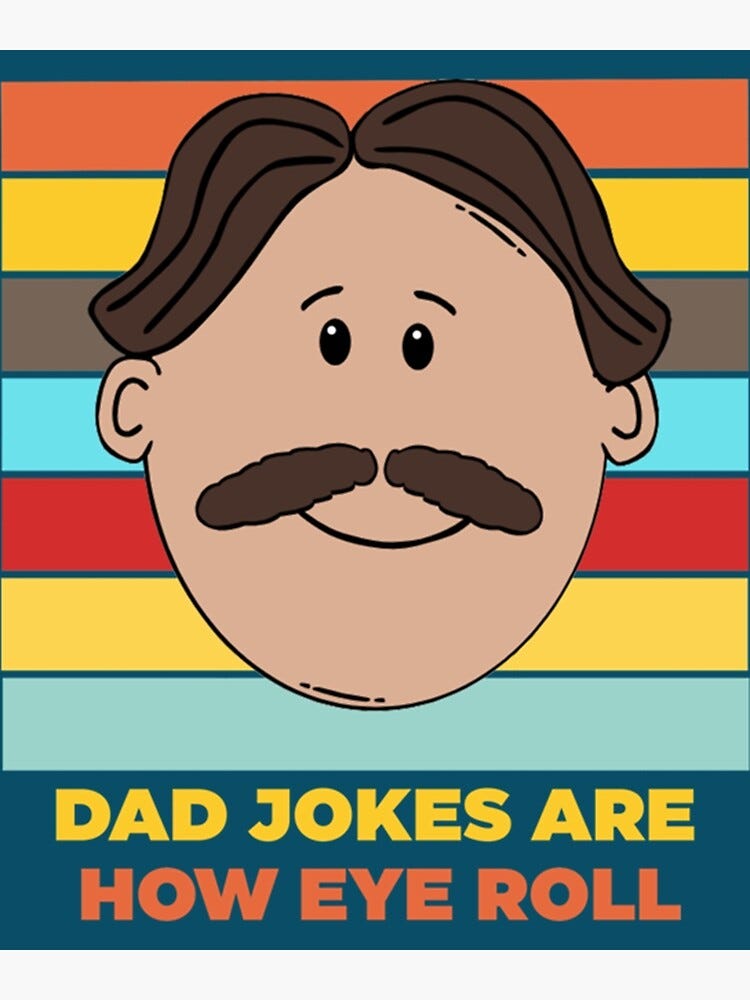 Funny Terrible Dad Jokes - N83 - Medium