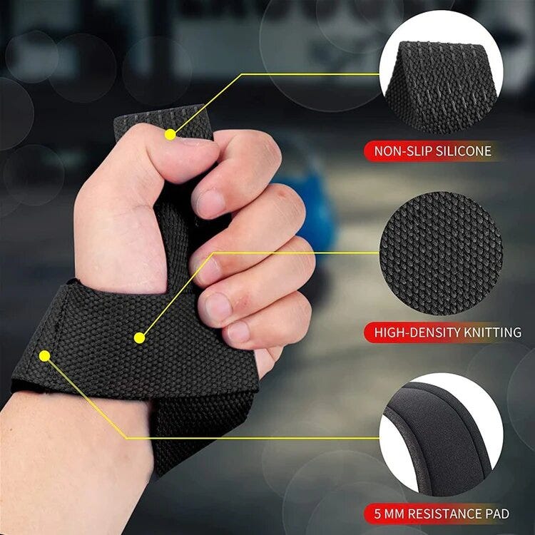 Weightlifting Wrist Straps - Blade-fitness - Medium
