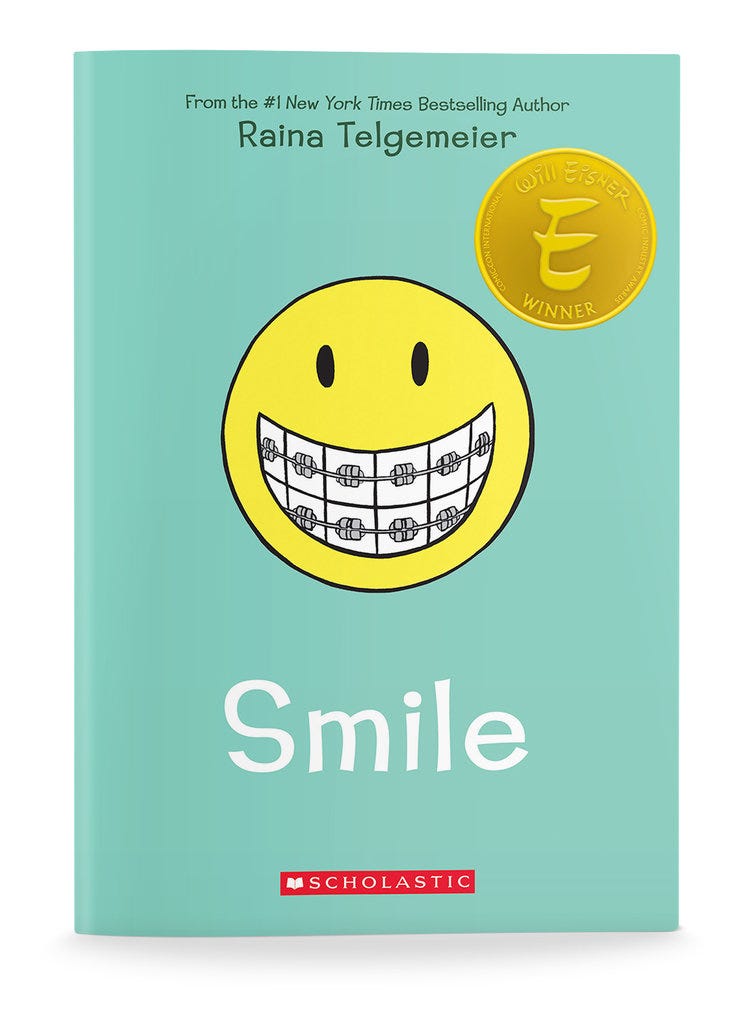 Smile. A Graphic Novel and Memoir by Raina… | by Melanie M. | The ...