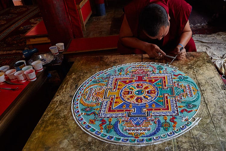 Make Your Mandala, Only To Destroy It | by Jaimine | Medium