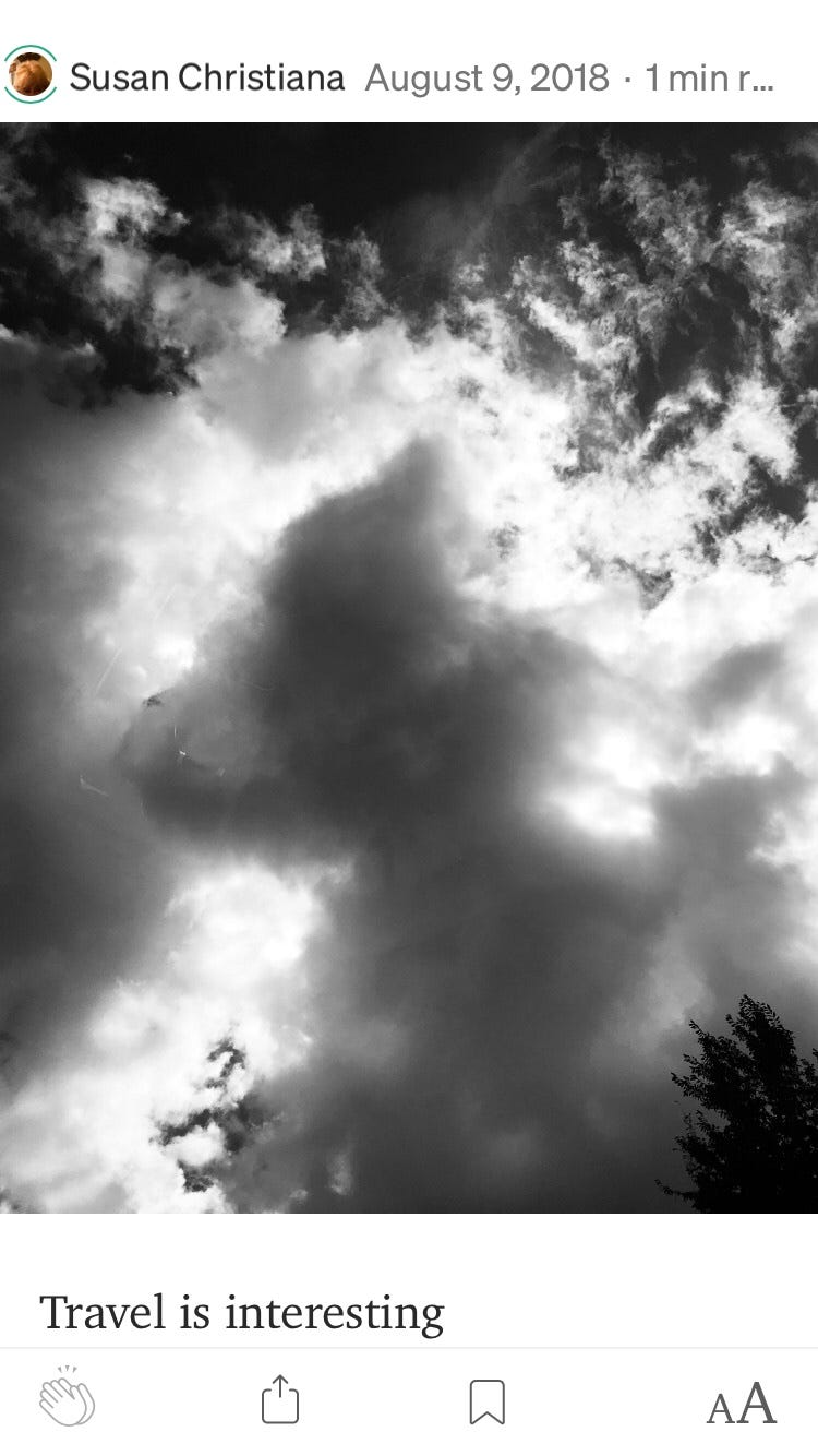 KD Murray ,. In my profile way back I wrote a poem … | by Susan Christiana | Medium